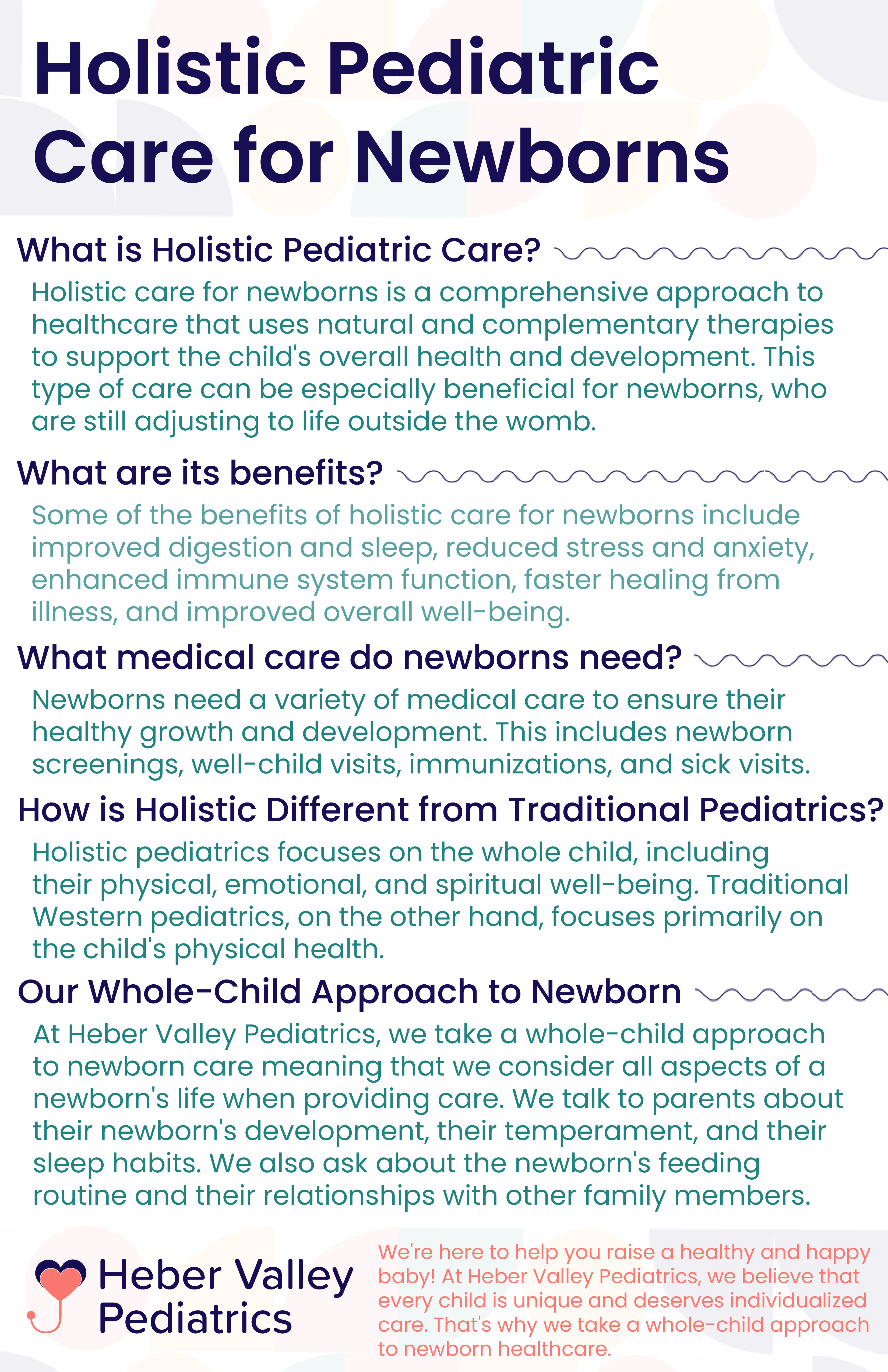 Holistic Pediatric Care for Newborns - Heber Valley Pediatrics