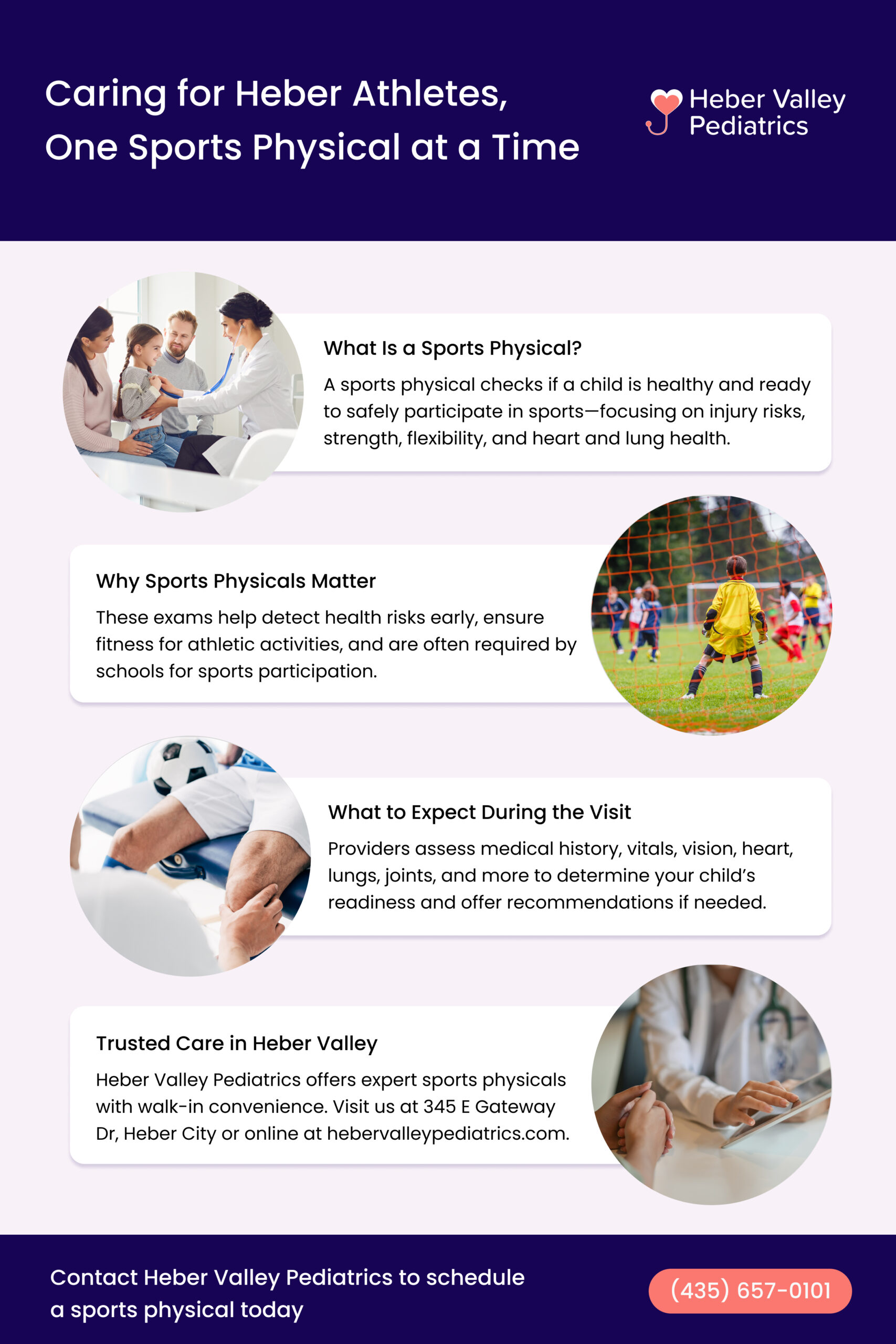 Caring for Heber Athletes, One Sports Physical at a Time
